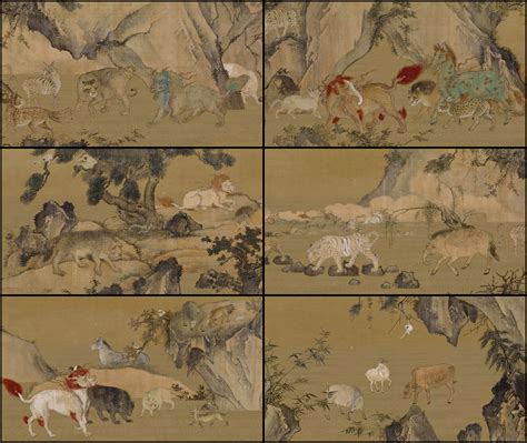 《山海经》 山海百灵图ae工程ae模板下载