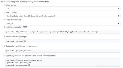 Postgresql 10 Centos 76 安装部署centos76安装postgresql10 Csdn博客 Postgresql 10 Centos 76 安装部署centos76安装postgresql10 Csdn博客
