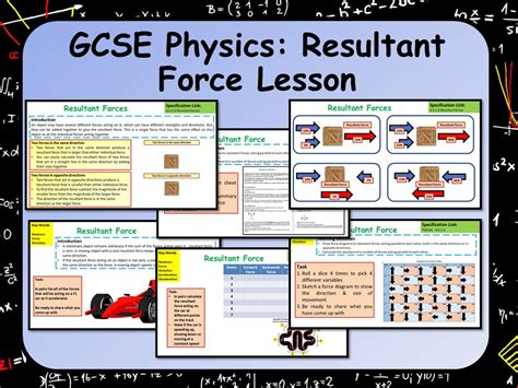 New Aqa Physics Forces Lesson Bundle Teaching Resources
