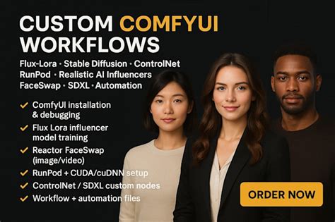 Build Custom Comfyui Workflows Realistic Ai Influencer Flux Lora Models Nsfw By Jennifer Web21