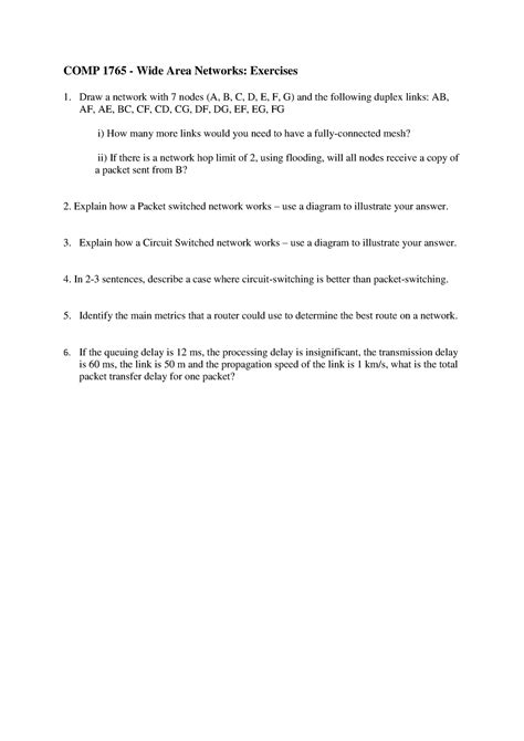 Comp 1765 Wan Tut Title Above Comp 1765 Wide Area Networks