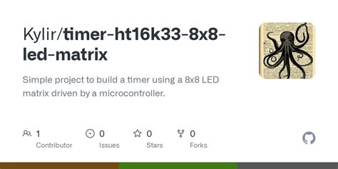 Github Kylirtimer Ht16k33 8x8 Led Matrix Simple Project To Build A
