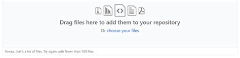 How To Upload More Than 100 Files At Once In Github Stack Overflow