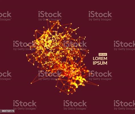 3 차원 연결 구조입니다 미래 기술 스타일입니다 과학 화학 또는 교육에 대 한 벡터 일러스트입니다 0명에 대한 스톡 벡터 아트 및 기타 이미지 Istock