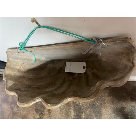 1990s Italian Terracotta Shell Wall Planter Chairish