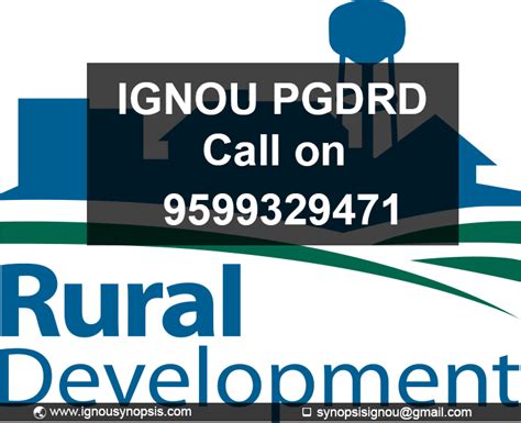 Ignou Pgdrd Project Ignou Synopsis