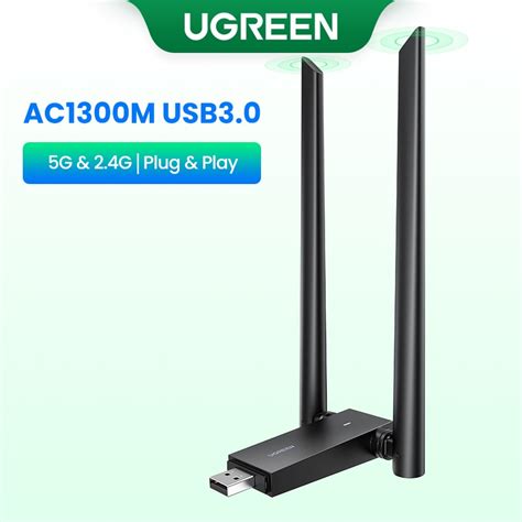 Ugreen Wifi Adapter Usb Ac Mbps G G Dual Band Usb Wifi For Pc Desktop Laptop Wifi