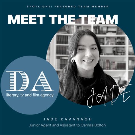 Meet The Team Jade Kavanagh The Darley Anderson Blog