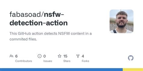 Github Fabasoadnsfw Detection Action This Github Action Detects Nsfw Content In A Commited