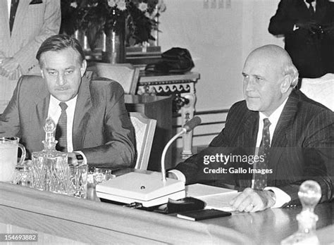 National Party Fw De Klerk Photos And Premium High Res Pictures Getty Images