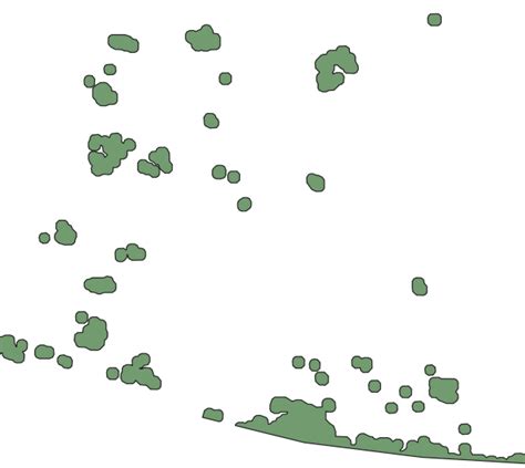 Creating Line Connecting Polygonspoints Based On Their Location Using Qgis Geographic