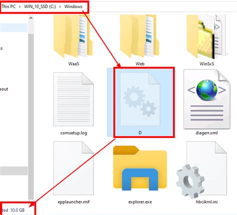 I Have Strange 10gb File Named D Sys In My Windows Folder What Is It Super User