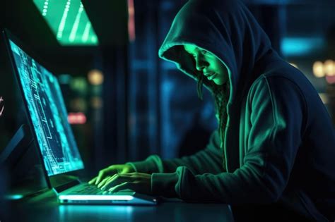 Premium Photo Technology Security Crime Network Cyber Internet Hacking Criminal Computer Hacker