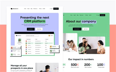 Startech X Startup HTML5 Responsive Website Template