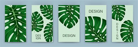 분홍색 배경에 동기 열대 잎이있는 소셜 미디어 템플릿 몬스타 델리시오사 는 모든 프로젝트의 주요 패턴입니다 레이어와 편집 가능한 셰이프에 기반한 모든 것 0명에 대한 스톡