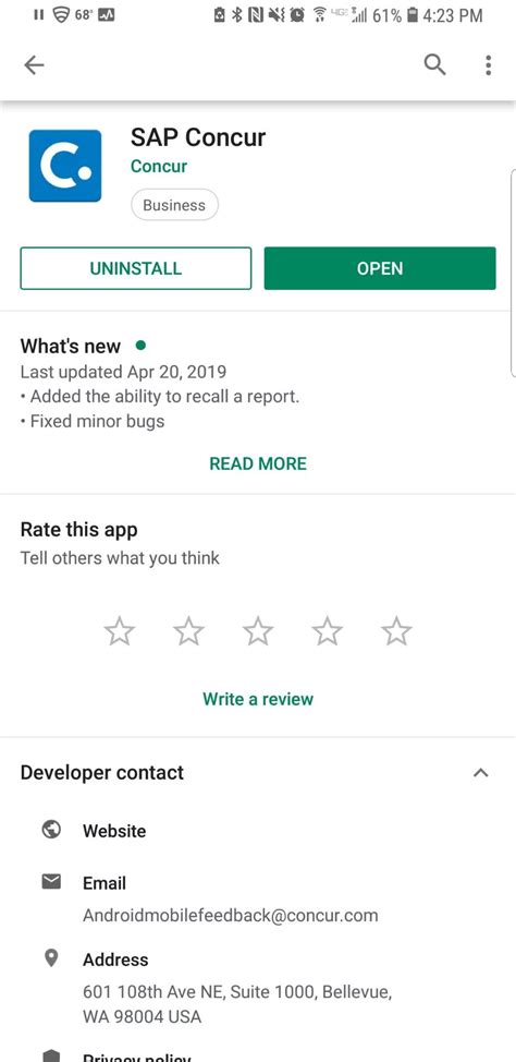 Activating Sap Concur Mobile Travel At Cornell And Concur