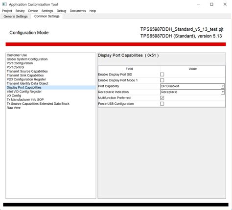 TPS EVM How Can I Setting For My Application Interface Forum Interface TI E E