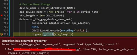 Device Name Changing With NRF Using Sd Ble Gap Device Name Set In Python Nordic Q A
