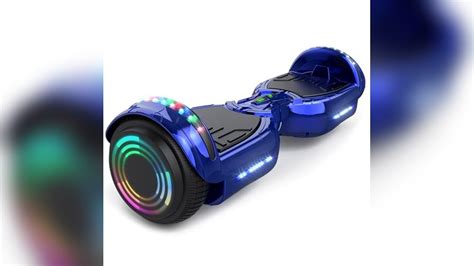 Hoverstar Bluetooth Hoverboard Review Chrome Blue Led Wheels
