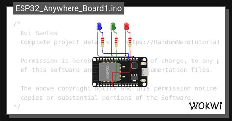 ESP Anywhere Board Ino Wokwi ESP STM Arduino Simulator