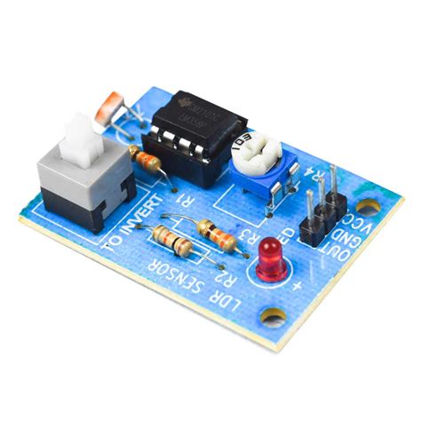 Ldr Light Sensor Module With Special Day Night Invert Logic Robozar