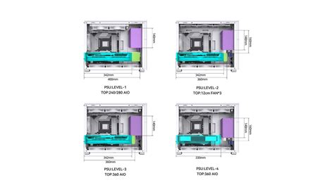 Vỏ Case JONSBO D31 STD Black tối giản, nhỏ gọn