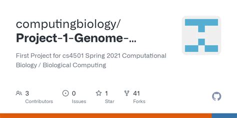 GitHub Computingbiology Project Genome Assembly First Project For Cs Spring
