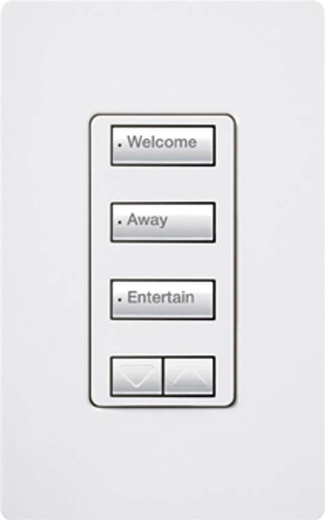 Rrd W3bsrl Mn Lutron Radiora 2 Seetouch Wall Mount Designer Keypad 3 Button