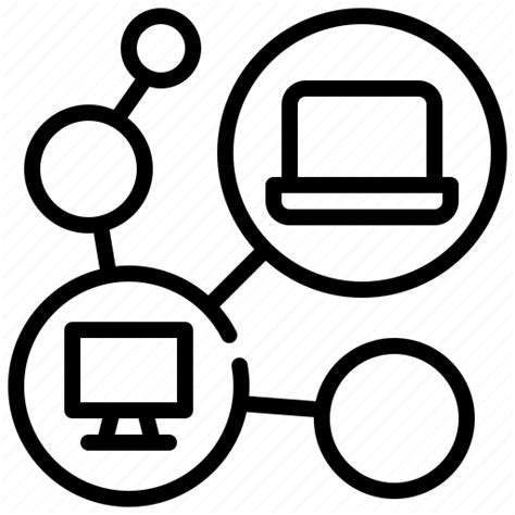 Network Connection Cyber Online Icon Download On Iconfinder
