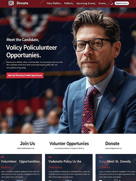 Dynamic Layout Web With Parallax Scrolling Effect Profession Inspired