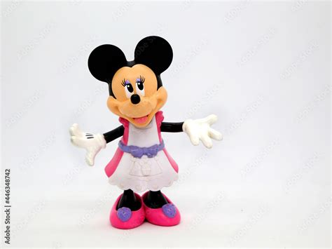 Minnie Mouse Without Her Traditional Bow On Her Head Toy Cartoon Characters From Walt Disney