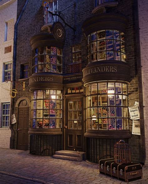 Магазин волшебных палочек Оллевандера Галерея Хогвартс Обои гарри поттер Косой