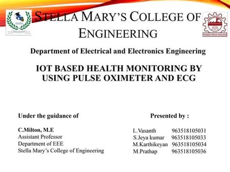 Patient Health Monitoring System Using Arduino And Esp8266 Ppt