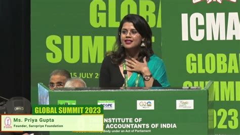 Priya Gupta On Linkedin Global Summit 2023 Tech Session Ii Ms Priya Gupta