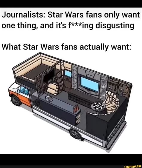 Journalists Star Wars Fans Only Want One Thing And It S F Ing Disgusting What Star Wars Fans
