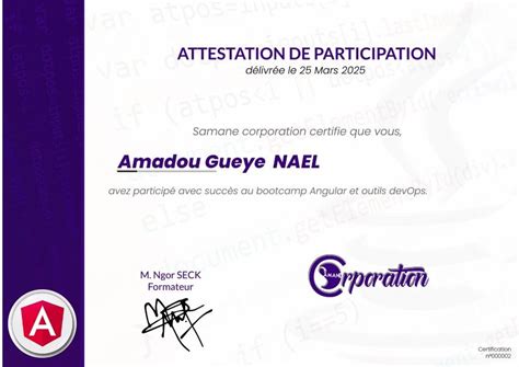 Angular Devops Formation Bootcamp Recrutement Développementweb