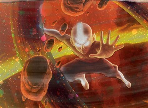 Avatar Aang Aang Master Of Elements · Avatar The Last Airbender