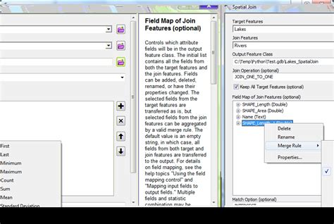 Spatial Join Intersect Esri Community
