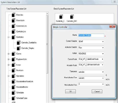 System Parameter List Window Download Scientific Diagram
