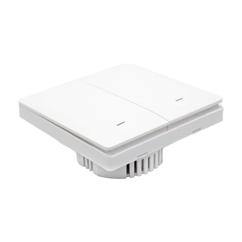 Wireless Switch 2 Gang Chameleon Smart Home System