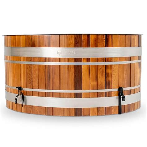 Revel Glacier Premium Solo Cedar Ice Bath With 1hp Chiller Unit R
