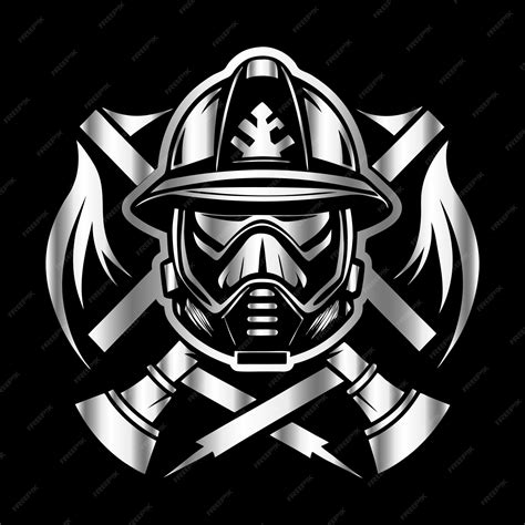 Firefighter Mascot Logo Vector Design Engaging Cartoon Illustration For