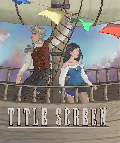 Finished My Title Screen Art Let Me Know Your First Impression R