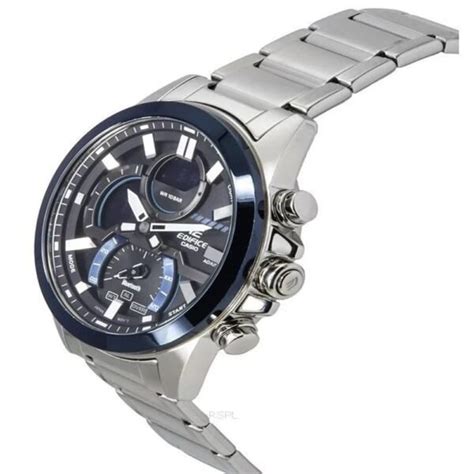 Reloj Casio Edifice Ecb 30db 1a Acero Hombre Plateado Klokker