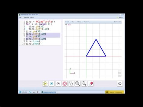 Visual Intro To Python And Turtle Coding Tutorial Videos Nclab