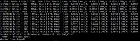 std bad alloc · issue 106 · whai362 psenet · github