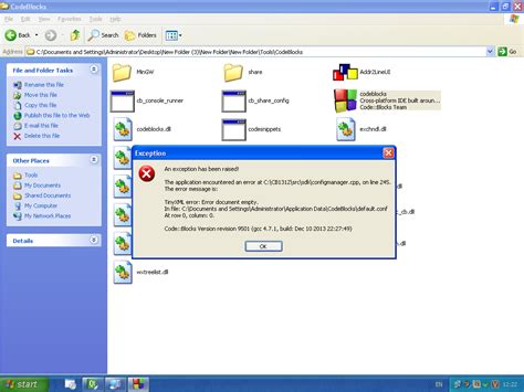 Lỗi khởi động Code Blocks randomq Dạy Nhau Học