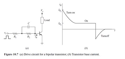 Solved Turn On Load On Turnoff Figure 10 7 A Drive Circuit