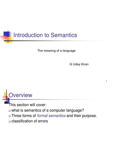 Semantic Analysis Pdf C Programming Language Data Type