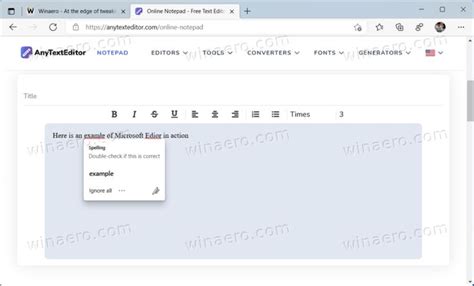 Microsoft Editor Is Now Built In Into The Edge Browser Microsoft Grammar Correction Editor